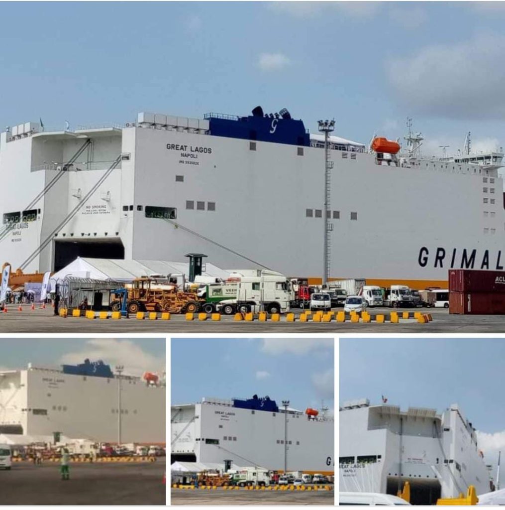 West Africa Welcomes Its Largest Vessel: MV Great Lagos Arrives in ...